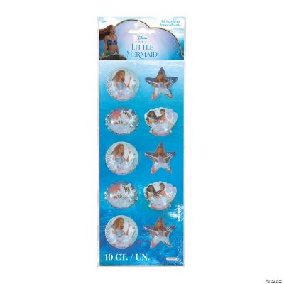 Disney's The Little Mermaid™ Sequin-Filled Sticker Sheet | Oriental Trading