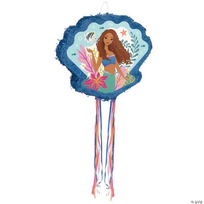 Disney's The Little Mermaid™ Shell-Shaped Pull-String Piñata | Oriental ...