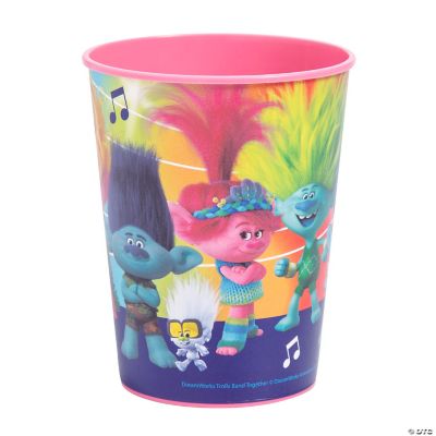 16 oz. DreamWorks Trolls Band Together™ Reusable BPA-Free Plastic Favor ...