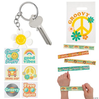 108 Pc. Groovy Party Favor Kit for 12