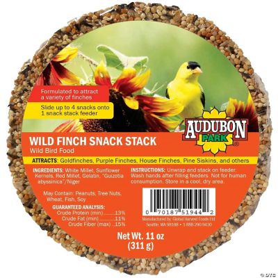 Audubon Park 13140 Wild Finch Snack Stack Bird/Wildlife Food, 1-Count