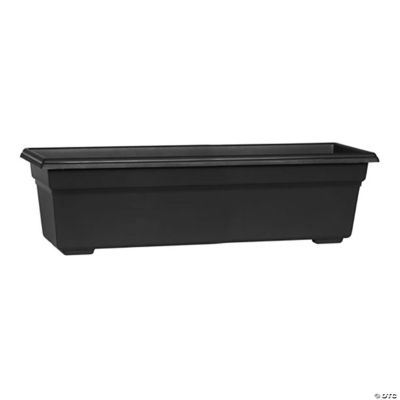 Novelty #16308 Countryside Flower Box, Black - 30