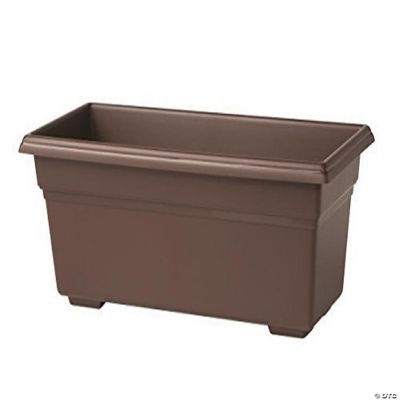 Novelty Countryside Flower Box, 30 Inch, Brown