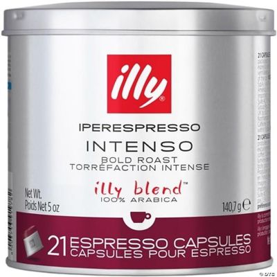 Illy Intenso Bold Roast Coffee IperEspresso Capsules 21ct