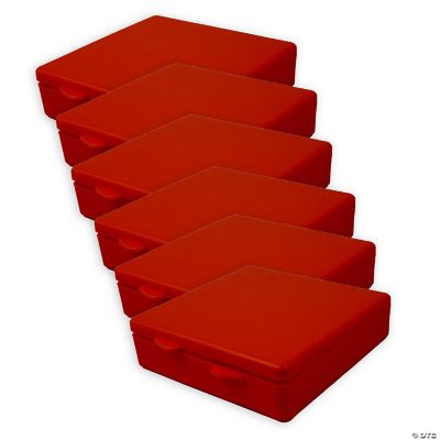 Romanoff Micro Box, Red, Pack of 6