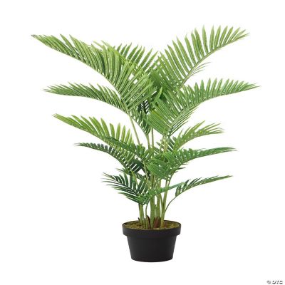 Vintage Home Artificial Faux Real Touch 55" Tall Palm Tree