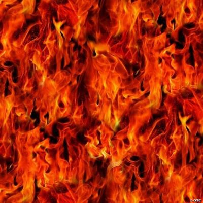 Under Fire Flames RED by Elizabeth's Studio