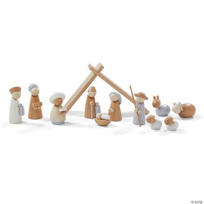 HABA Nativity Scene 12-Piece Set (Made in Germany) | Oriental Trading