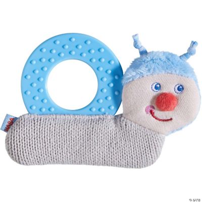 HABA Chomp Champ Snail Plush and Silicone Teether | Oriental Trading