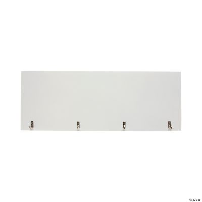 DIY Unfinished Wood Entry Sign with Hooks | Oriental Trading