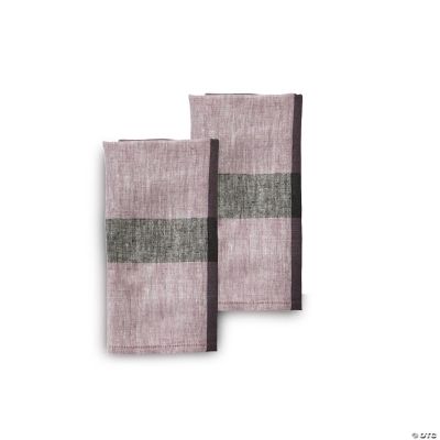 Sustainable Threads Handwoven Linen Napkin Set FIG 2 Pcs.