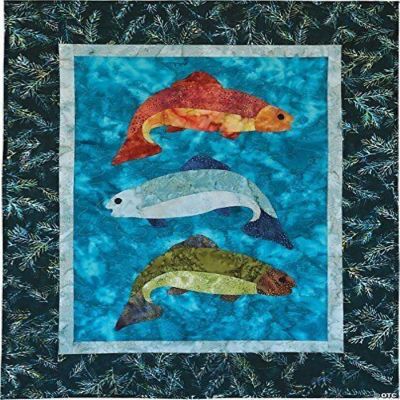 Pattern Fish Tales 26'' x 33 '' by McKenna Ryan for Pine Needles ...