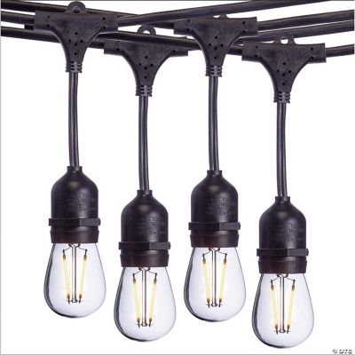 Sterno Home Vintage-Style Waterproof Outdoor LED String Lights For ...