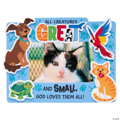 Pets VBS Picture Frame Magnet Craft Kit - Makes 12 | Oriental Trading