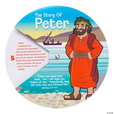 The Story of Peter Learning Wheels - 12 Pc. | Oriental Trading