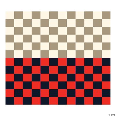 Board Game VBS Design-a-Room Checkerboard Backdrop - 2 Pc. | Oriental ...