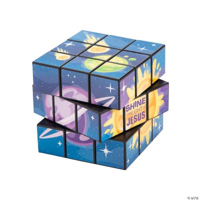 Mini Outer Space VBS Puzzle Cubes - 12 Pc. - Discontinued