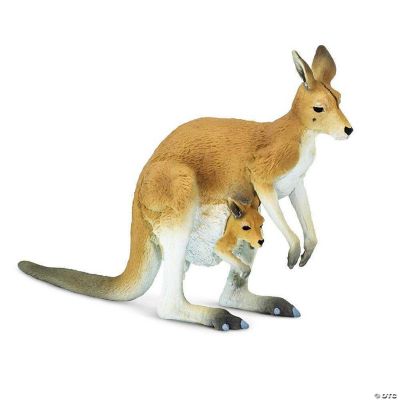 Safari Kangaroo with Joey Toy | Oriental Trading
