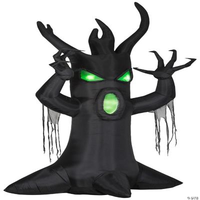Gemmy Giant Airblown Inflatable Scary Tree 12 ft Tall black | Oriental ...