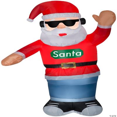 Gemmy Animated Christmas Airblown Inflatable Swaying Santa with ...