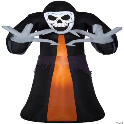 Gemmy Airblown Reaper Giant 12 ft Tall Multicolored