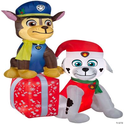 Gemmy Christmas Airblown Inflatable Paw Patrol on Presents Scene Nick 7 ...