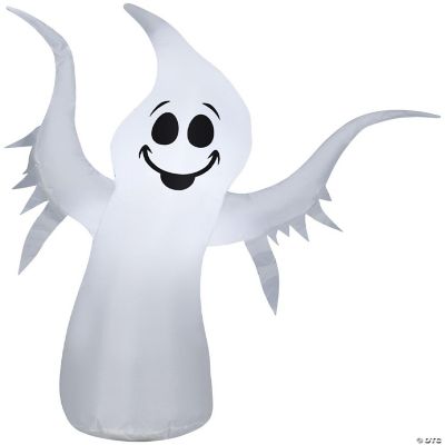 Gemmy Christmas Airblown Inflatable Friendly Ghost 3.5 ft Tall white