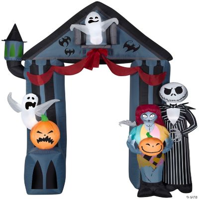 Gemmy Airblown Archway Nightmare Before Christmas Disney 9 ft Tall black