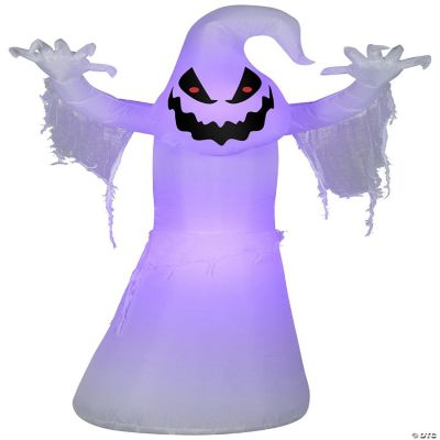 Gemmy Christmas Airblown Inflatable Ghoul Ghost (Black Light) 5 ft Tall ...