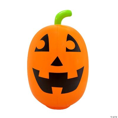 Occasions 3.5' Tall PVC Inflatable Pumpkin, 3.5 ft Tall, Orange