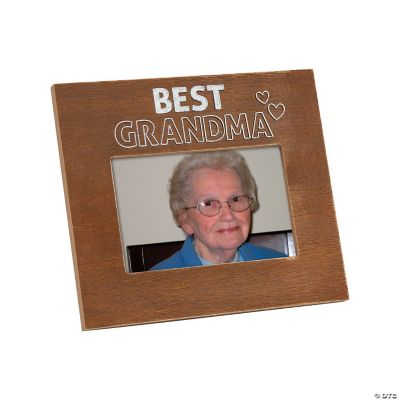 Best Grandma Picture Frame with Easel | Oriental Trading