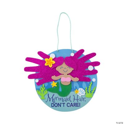 Handprint Mermaid Craft Kit - Makes 12 | Oriental Trading