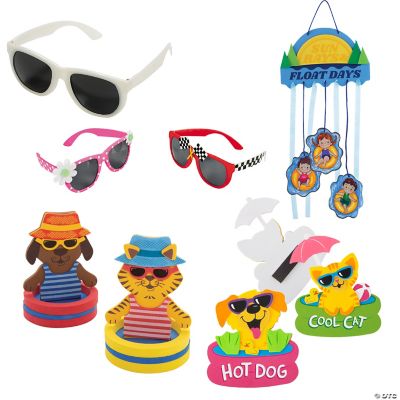 Pool Party Craft Kit Assortment - Makes 36 | Oriental Trading
