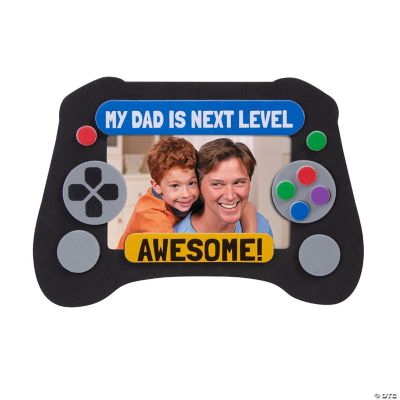 Gamer Dad Magnet Picture Frame Craft Kit - Makes 12
