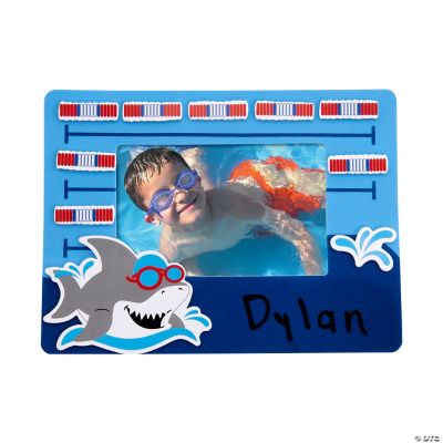 Swim Team Picture Frame Magnet Craft Kit - Makes 12 | Oriental Trading