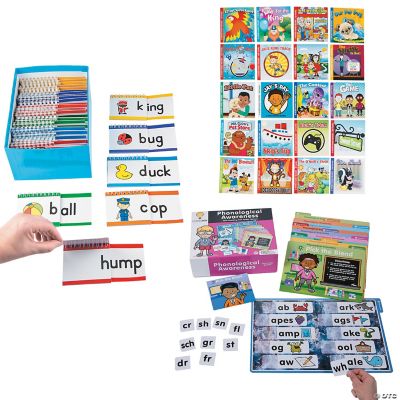 Kindergarten & 1st Grade Activity & Readers Phonics Kit - 257 Pc.