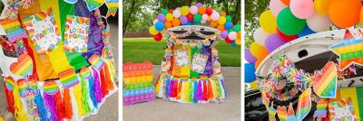 Lotsa Pops Pop Fidget Toy Trunk-or-Treat Decorating Idea | Oriental Trading