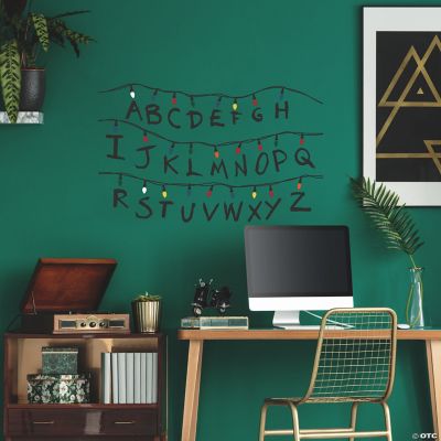 RoomMates Netflix Stranger Things Christmas Light Peel And Stick Giant ...