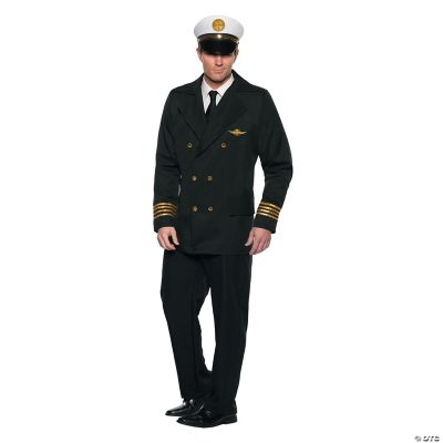 Deluxe Pan Am Air Pilot Adult Costume | Oriental Trading