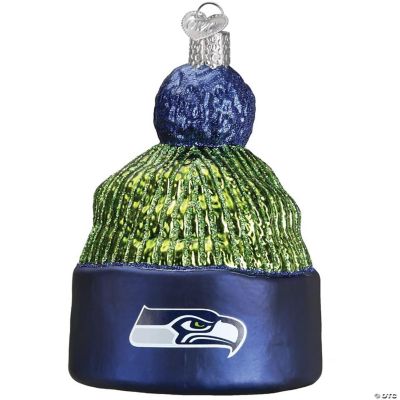 Old World Christmas Seattle Seahawks Beanie Ornament For Christmas Tree ...