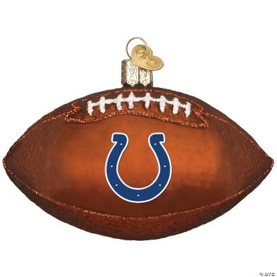 Old World Christmas Indianapolis Colts Football Ornament For Christmas Tree