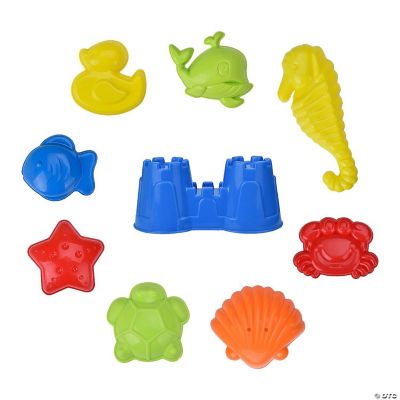 Fun Little Toys - 19 Pcs Sea Animal Beach & Sand Toys | Oriental Trading