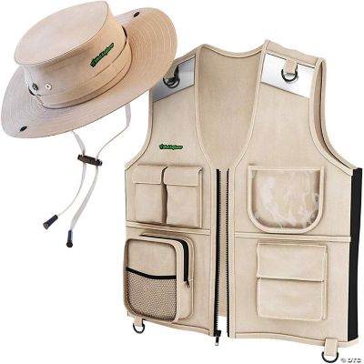 Mini Explorer - Safari Cargo Vest and Hat Costume | Oriental Trading