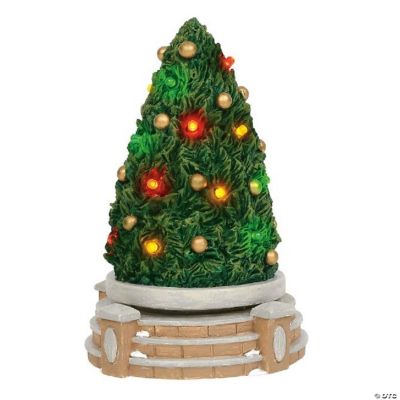 Department 56 Village Lighted Rotating Festive Tree Accessory Figurine ...