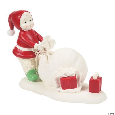 Snowbabies Classic Spilling Santa's Presents Figurine 6008629 ...