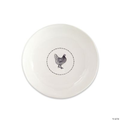 Melrose International Round Chicken Platter (Set of 2) | Oriental Trading