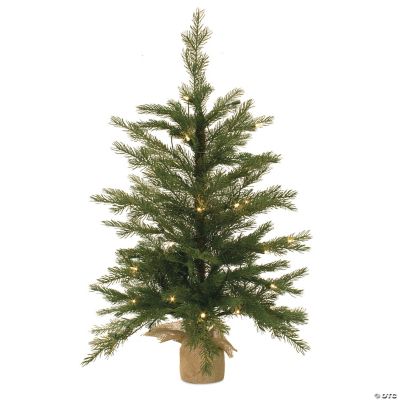 Melrose International Pine Tree in Burlap, 3 Feet