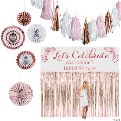 Personalized Rose Gold Decorating Kit - 14 Pc. | Oriental Trading