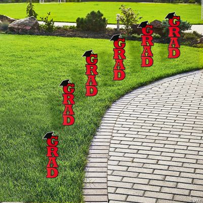 11" x 30" Bulk 6 Pc. Grad Vertical Yard Signs | Oriental Trading