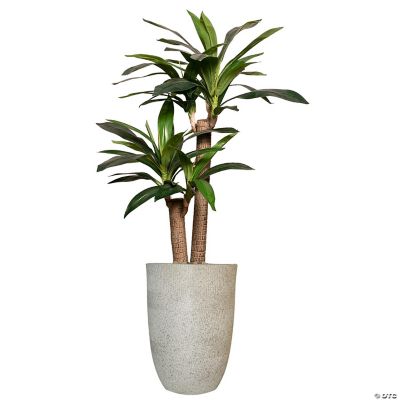 Vintage Home Artificial Faux Corn Plant 53" Large Fake Plant Real Touch ...